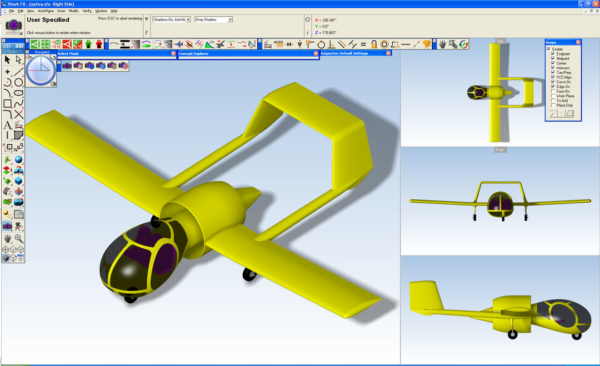 SharkCAD Pro AP - Aeronautic Software | DARcorporation | Aviation Software