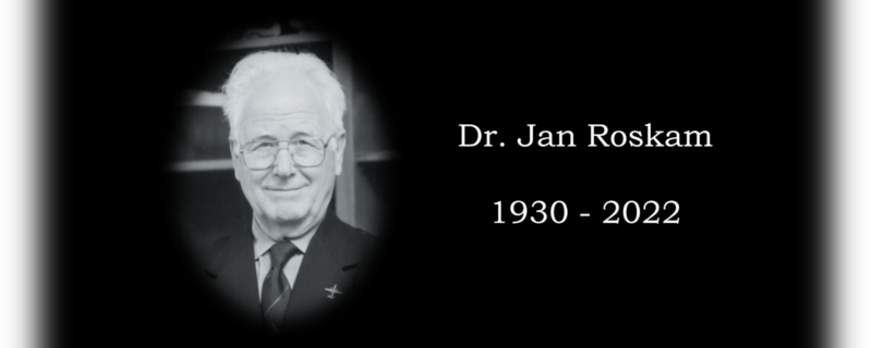 Dr. Jan Roskam, 1930 – 2022 | DARcorporation